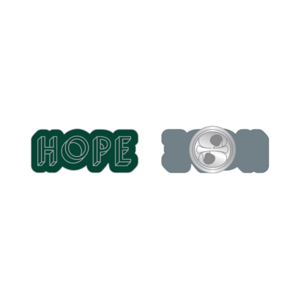 HOPE pin badge - Tiny Changes