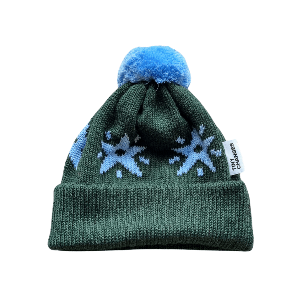 Tiny Changes Green/Blue Star Hat - Tiny Changes